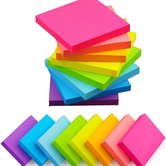 Other | 16 Pads 8 Pads 3x3 Sticky Notes And 8 Pads 15x2 Sticky Notes 8 ...